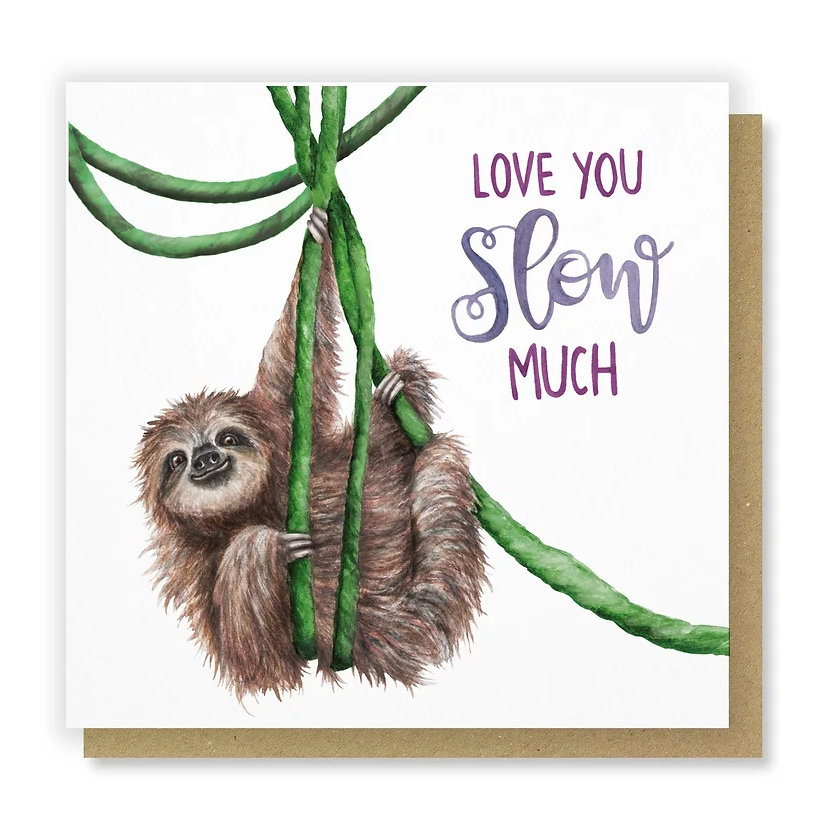Slow Love Card – Fig & Fox