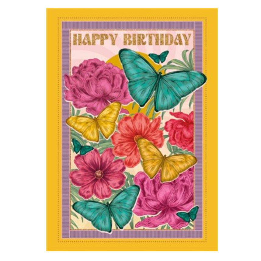 Butterfly Birthday Card – Fig & Fox