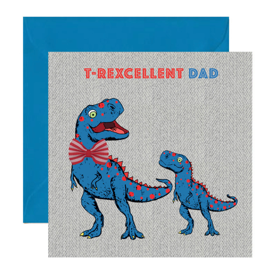 T-rexcellent Dad Card – Fig & Fox