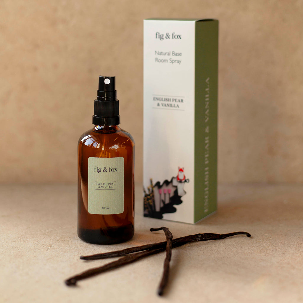 English Pear & Vanilla Room Spray – Fig & Fox