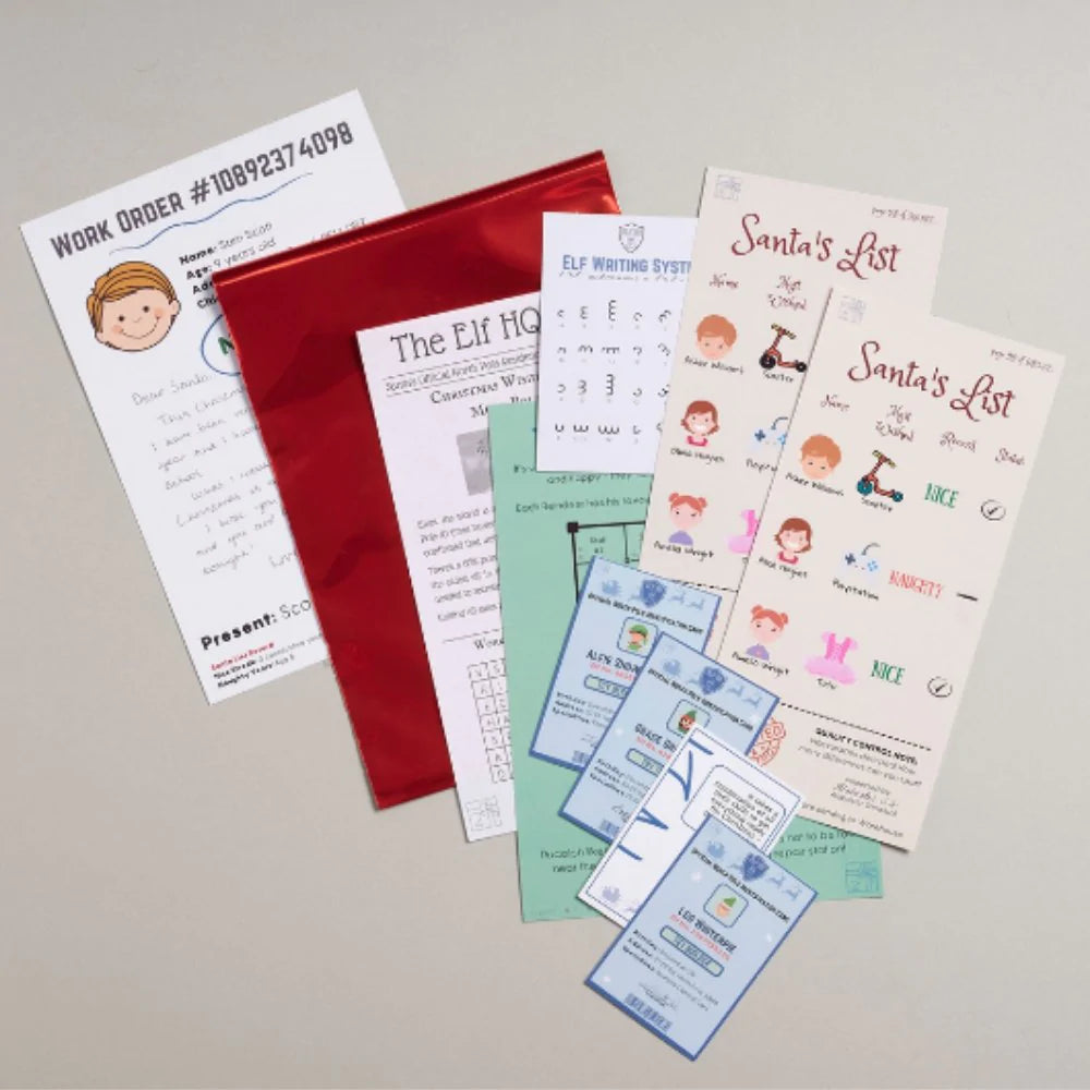Christmas Children’s Escape Room Game - Elf HQ (Age 6-9) – Fig & Fox