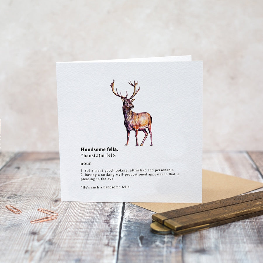 Handsome Fella Card – Fig & Fox