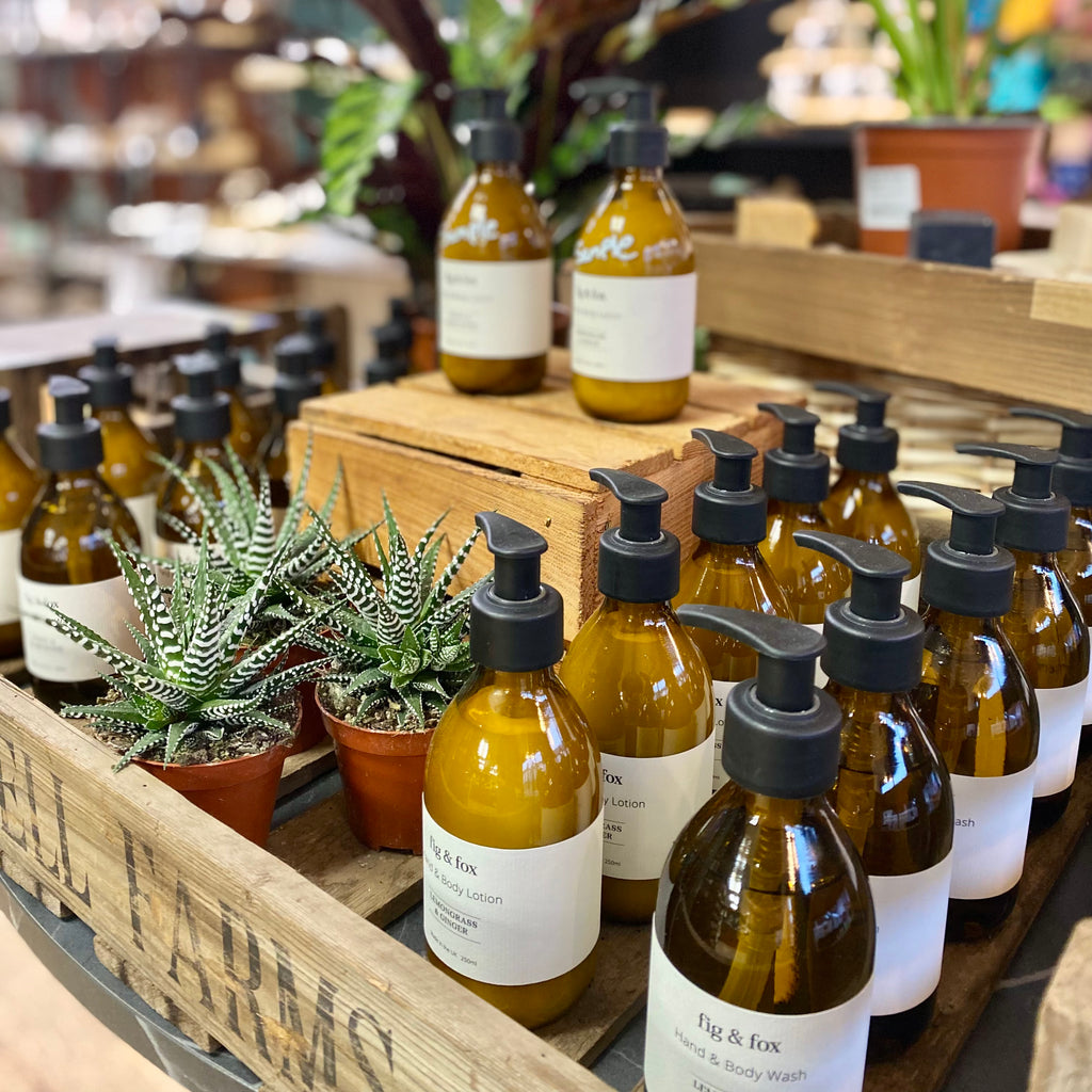 Lemongrass & Ginger Hand & Body Lotion – Fig & Fox