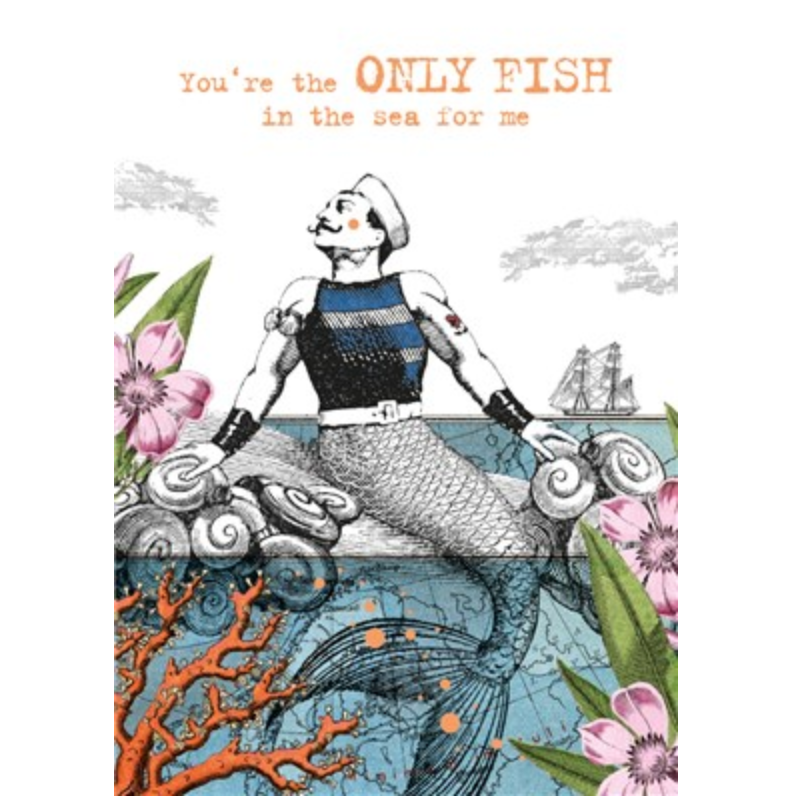 Only Fish For Me Card – Fig & Fox