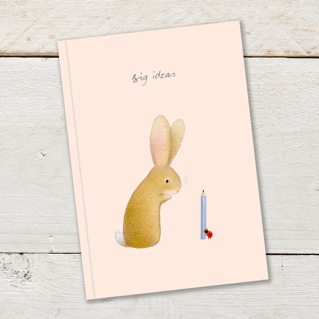 A5 Little Notes - Rabbit & Pencil – Fig & Fox