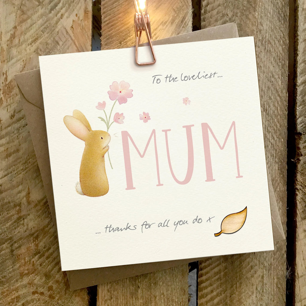 Mum Rabbit Card – Fig & Fox
