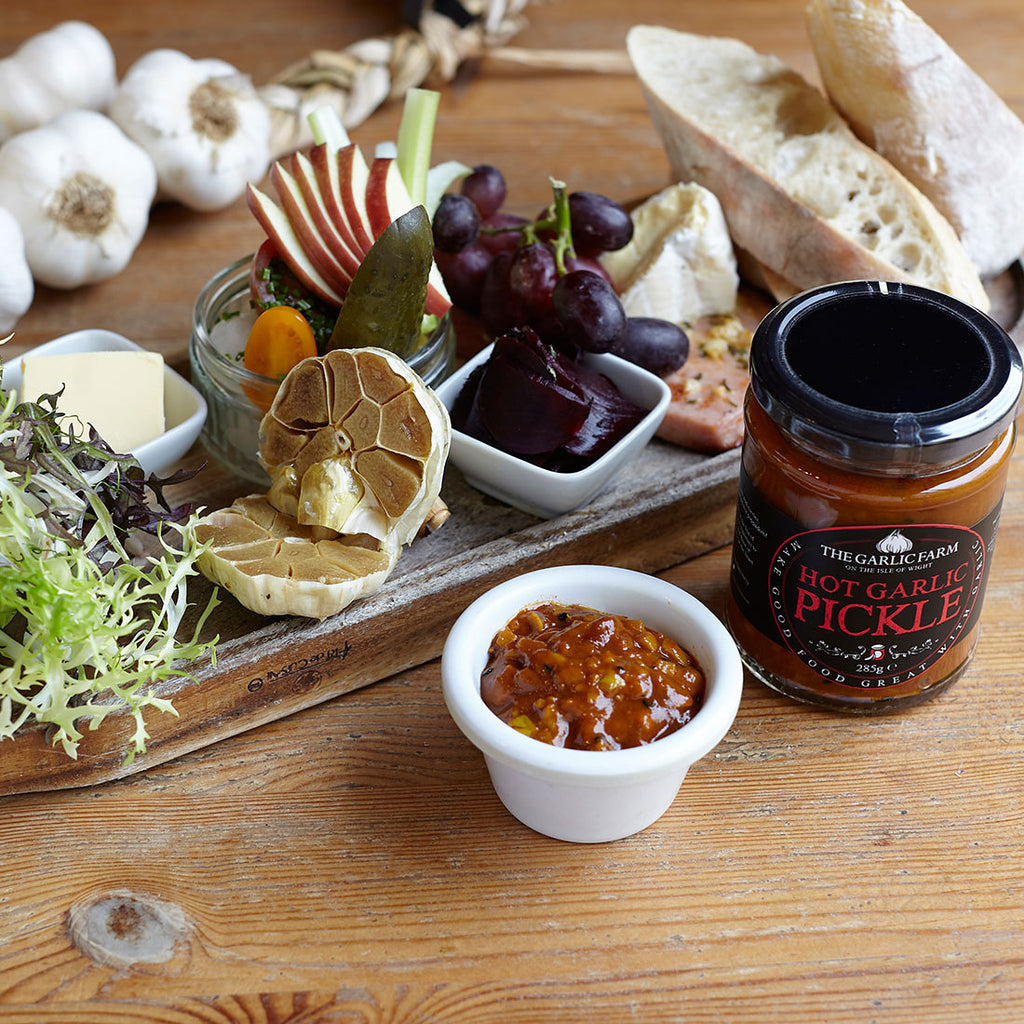 Hot Garlic Pickle – Fig & Fox