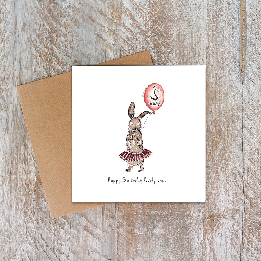 3 Today Rabbit Card – Fig & Fox